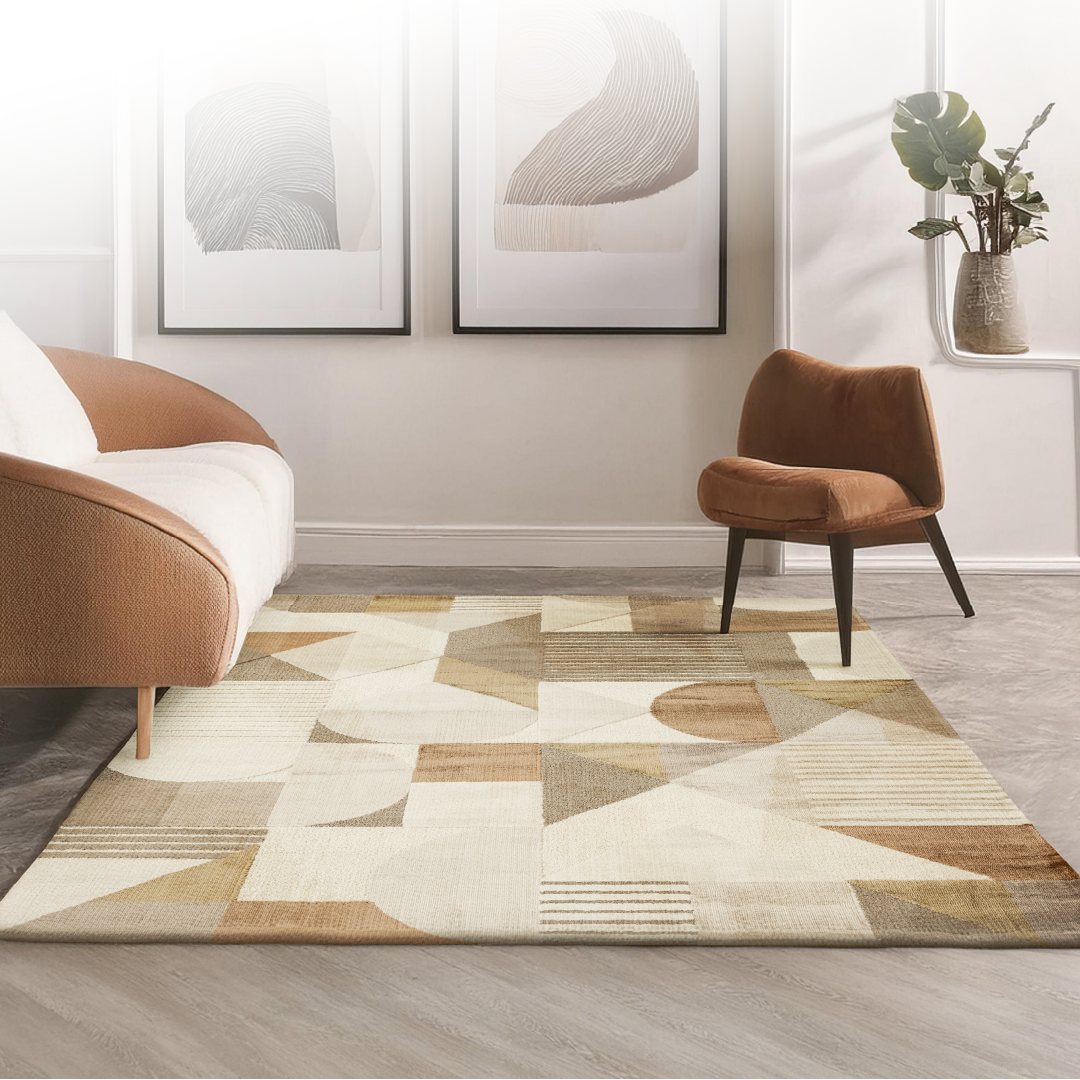 Laspi Geometric Rug (160 x 230cm) | Baha