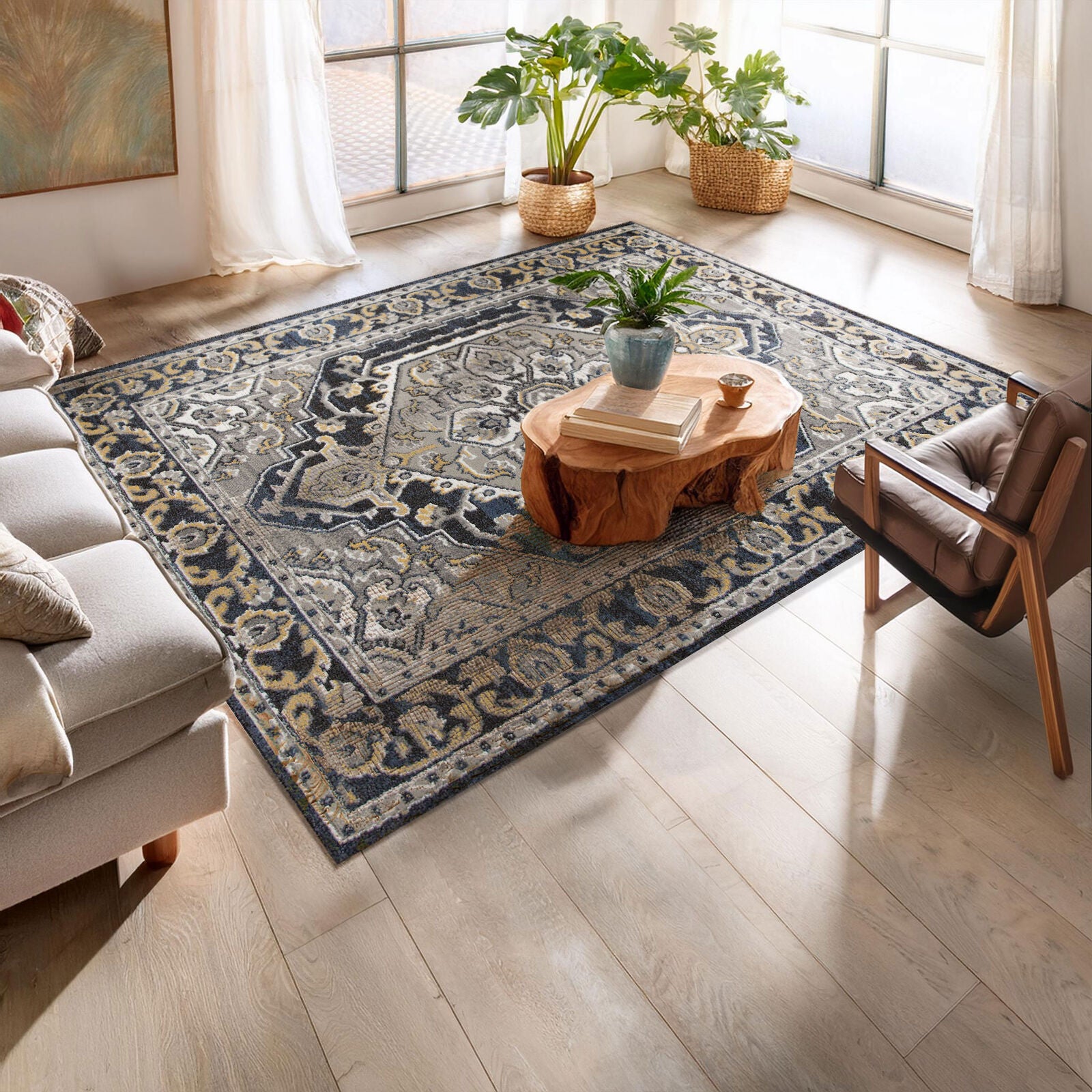 Elysia Traditional Rug (160 x 230cm) | Baha